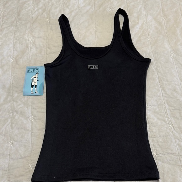 Fleo | Tops | Fleo Classic Black Tank Top | Poshmark
